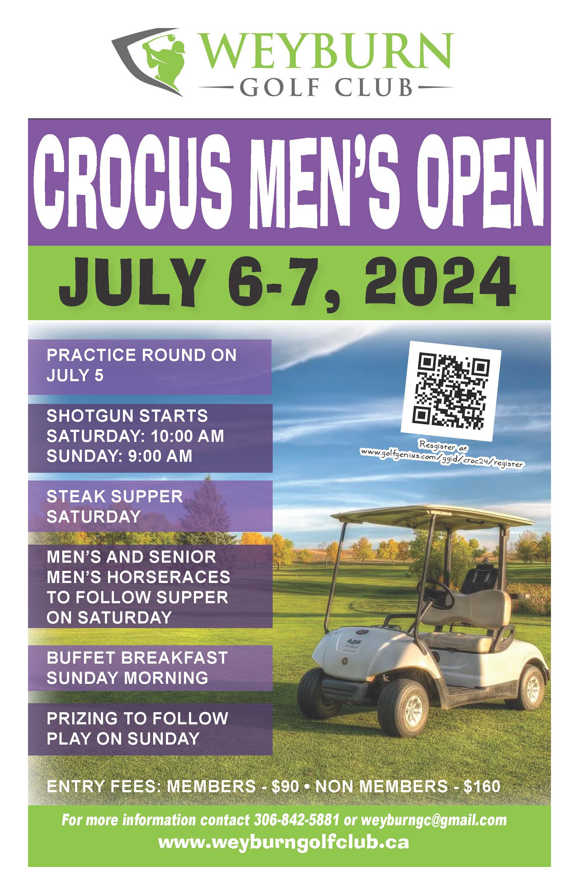 Men's Crocus Open - The Weyburn Golf Club